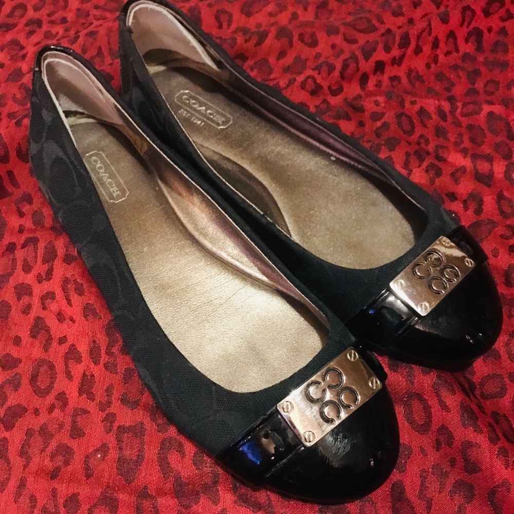 Coach London Signature Flats - Gem